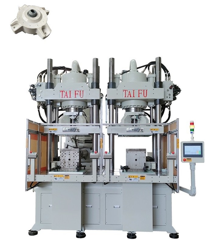 High Efficiency Vertical Mold Clamping Horizontal Injection BMC Machine ...